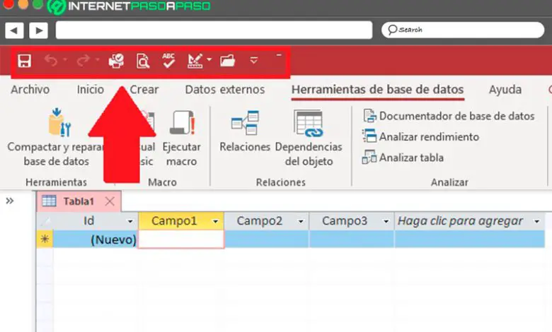 Comment personnaliser la barre d'outils d'accès rapide Microsoft Access ...