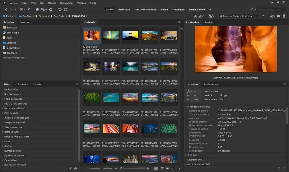 Adobe Bridge, самый простой способ упорядочить фотографии в Photoshop