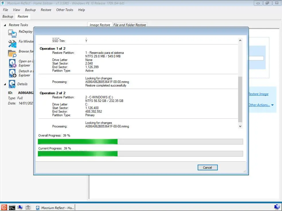 Create a macrium reflect free rescue disk with win pe 5-0- - pilotorganizer